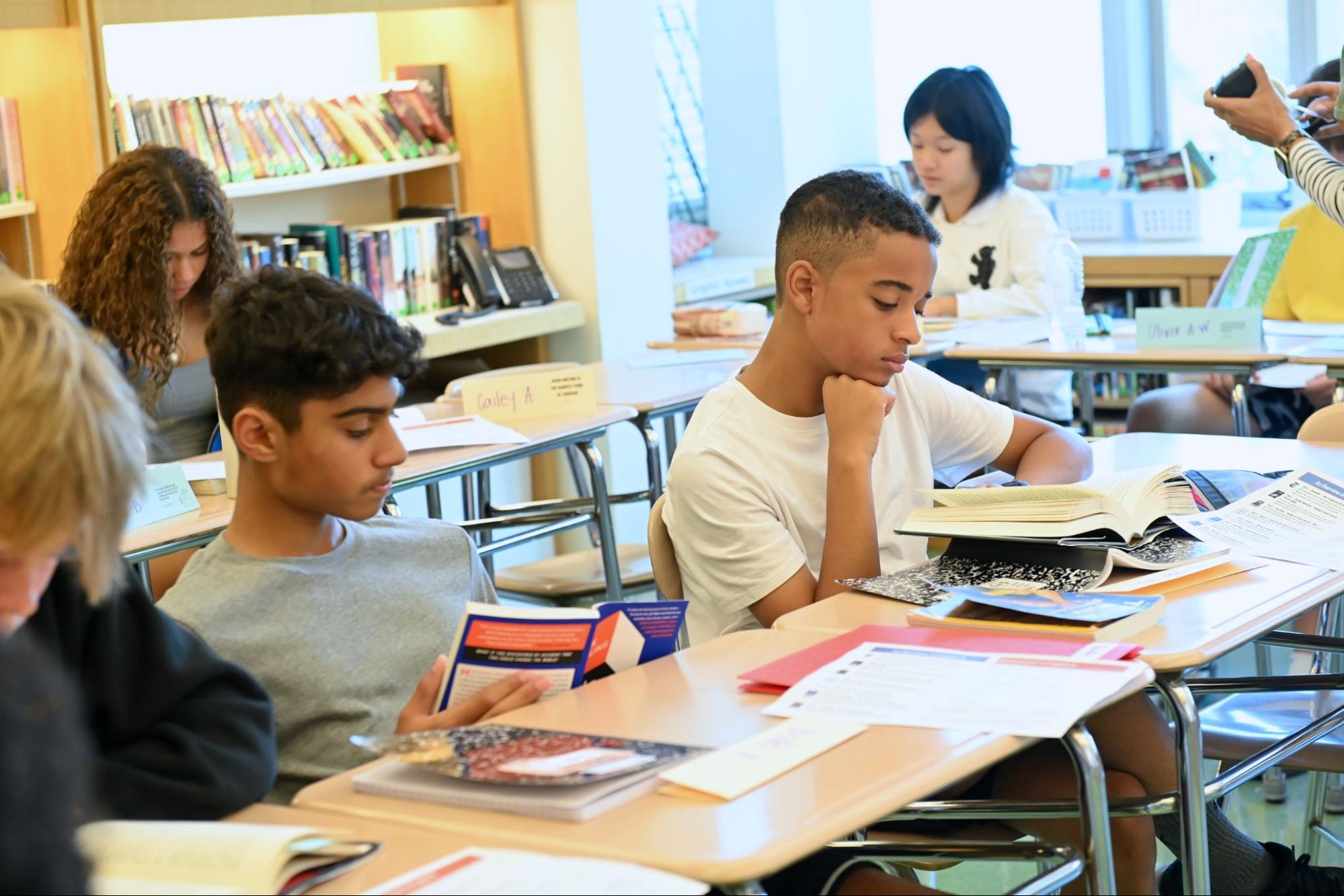 Fieldston Middle English Considers More Than the Plot | ECFS