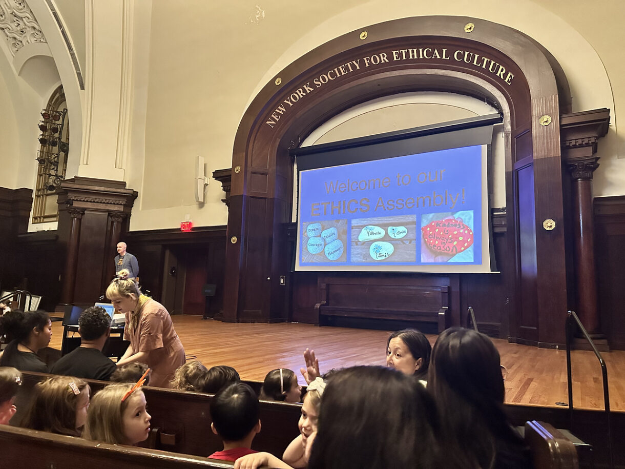 Ethics are on Display at Inspiring Ethical Culture Assembly - Ethical Culture Fieldston School